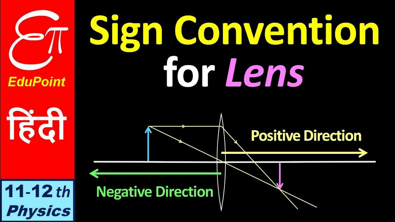 🔴 SIGN CONVENTION for LENS || in HINDI - YouTube