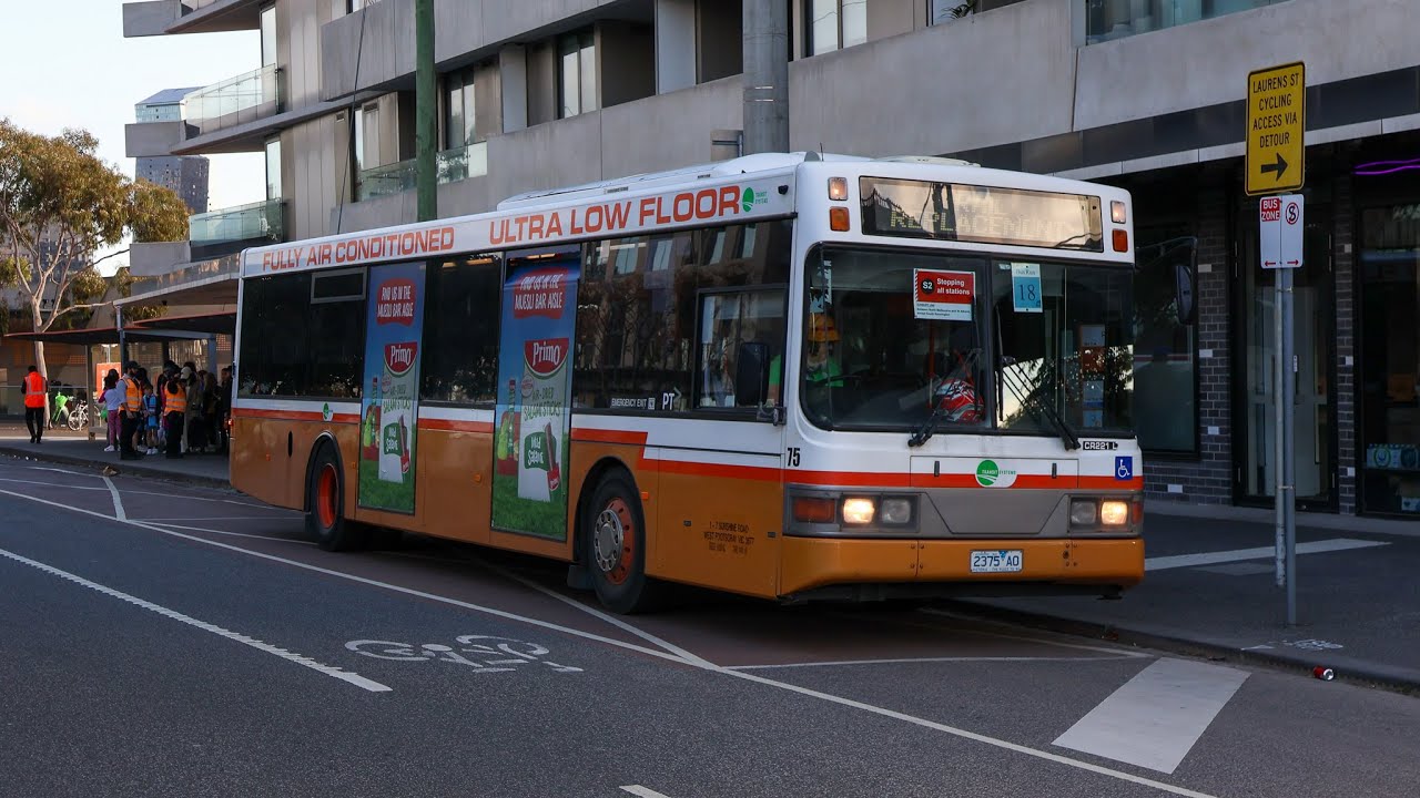Transit Systems Bus 75 Scania L94UB, Volgren "CR221L" - YouTube