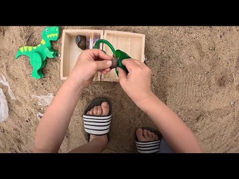 Roman and Skye's Beach Treasure Hunt (Romanvision) - YouTube