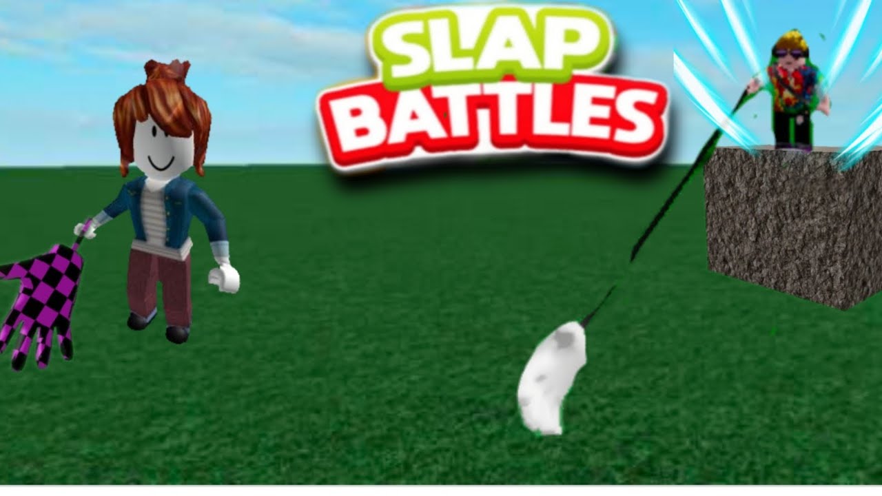 Playing SLAP BATTLES in Roblox!! - YouTube