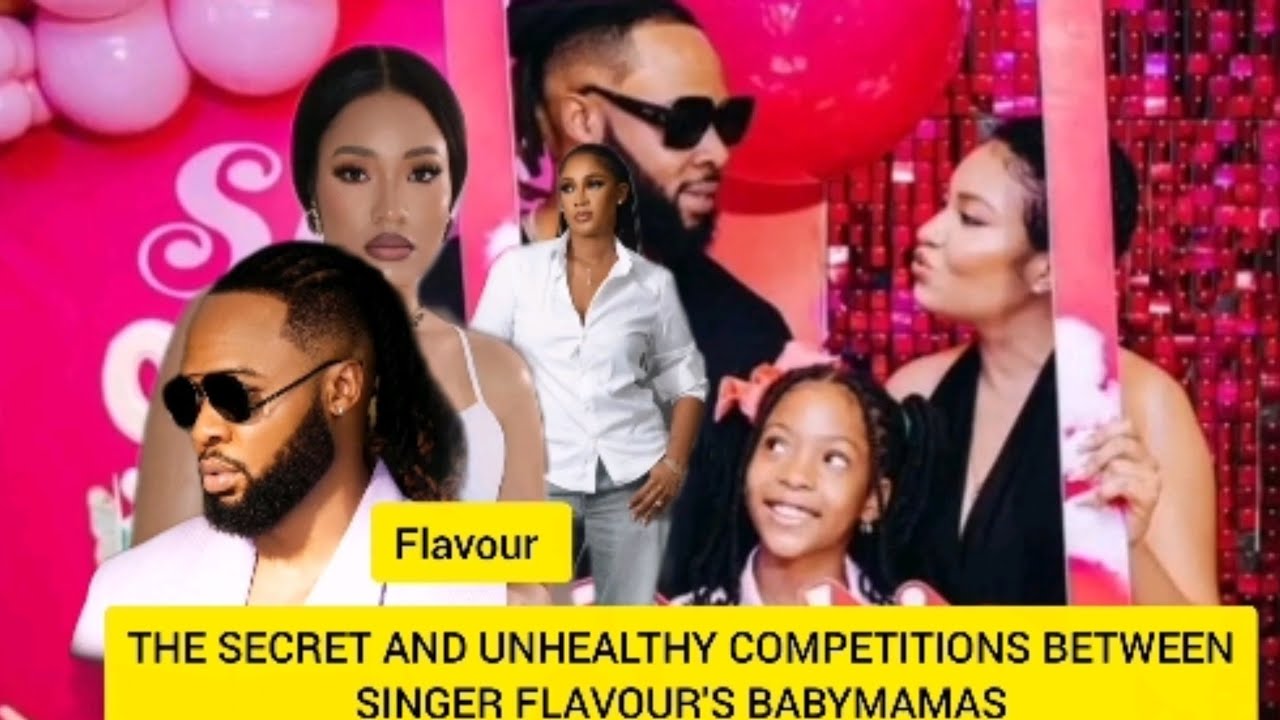 SINGER FLAVOUR FIRST BABYMAMA THREATEN€D THE SECOND BABYMAMA BECAUSE OF ...