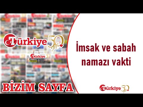 İmsak ve sabah namazı vakti