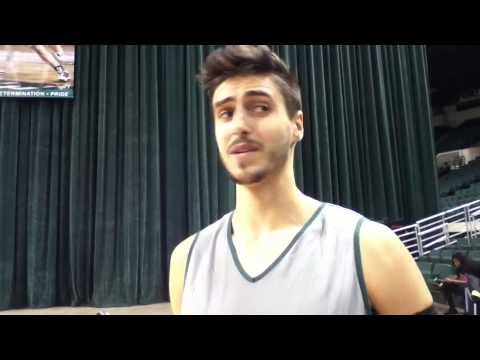Cleveland State Forward Vinny Zollo Talks About Upcoming Season - YouTube