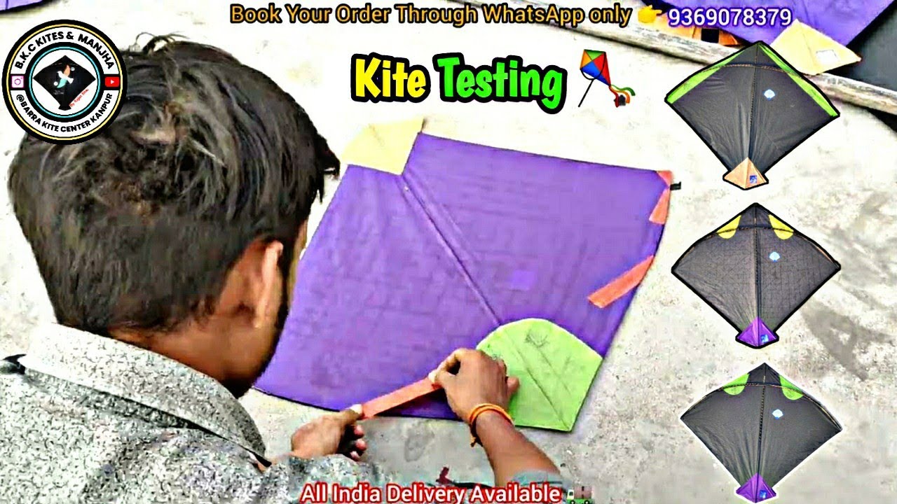 Premium Quality Kite Testing 😍🪁 | #kiteflying #kites #new #viral #best ...