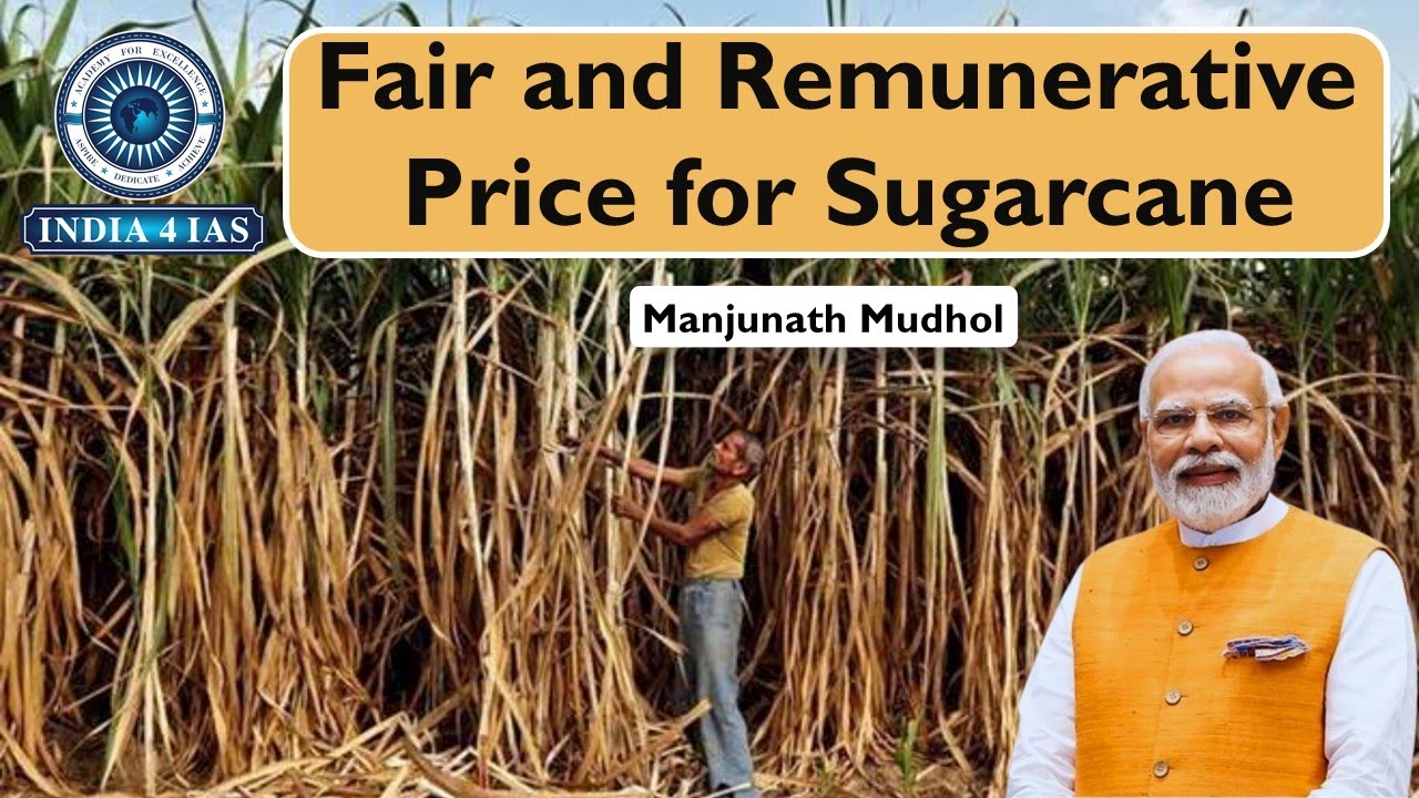 Fair & Remunerative Price for Sugarcane | FRP | MSP | Economy | #upsc # ...