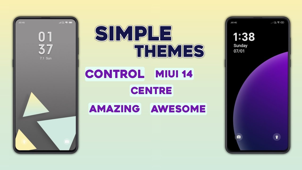 Top 3 MIUI 14 Simple Themes | Best MIUI 14 Premium Themes | Control ...