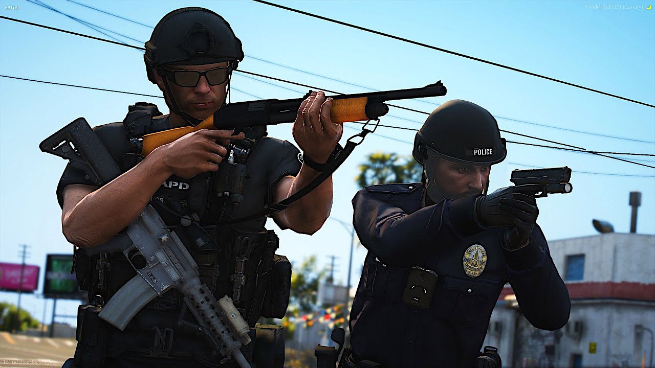 LAPD Metro SWAT in GTA 5 RP - YouTube