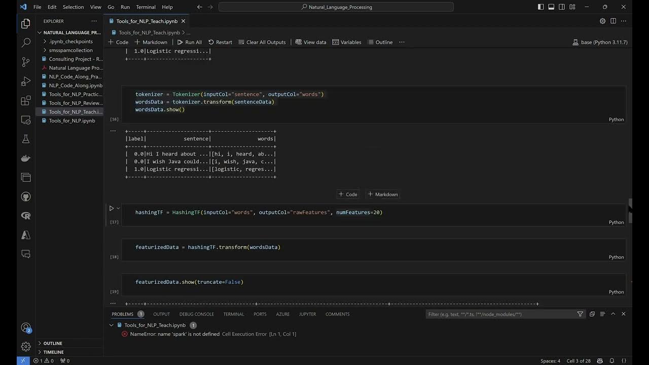 Tools for NLP Teach ipynb Natural Language Processing Visual Studio Code 2024 09 17 08 25 00 ...