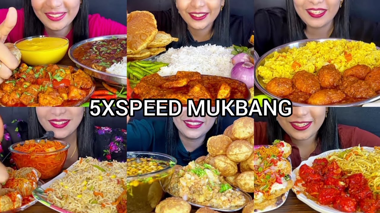 BEST FOOD EATING COMPILATION ASMR | 5XSPEED EATING MUKBANG SOUNDS ...
