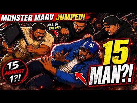 Monster Marv JUMPED By 15 Man At AR vs Ringz Fight?! 😳 | The Live Report