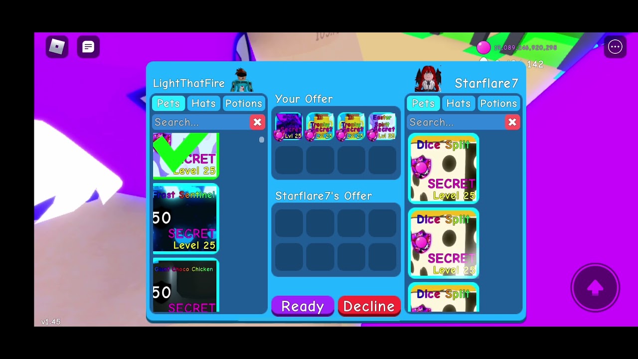 Bgs trading for godly gem - YouTube