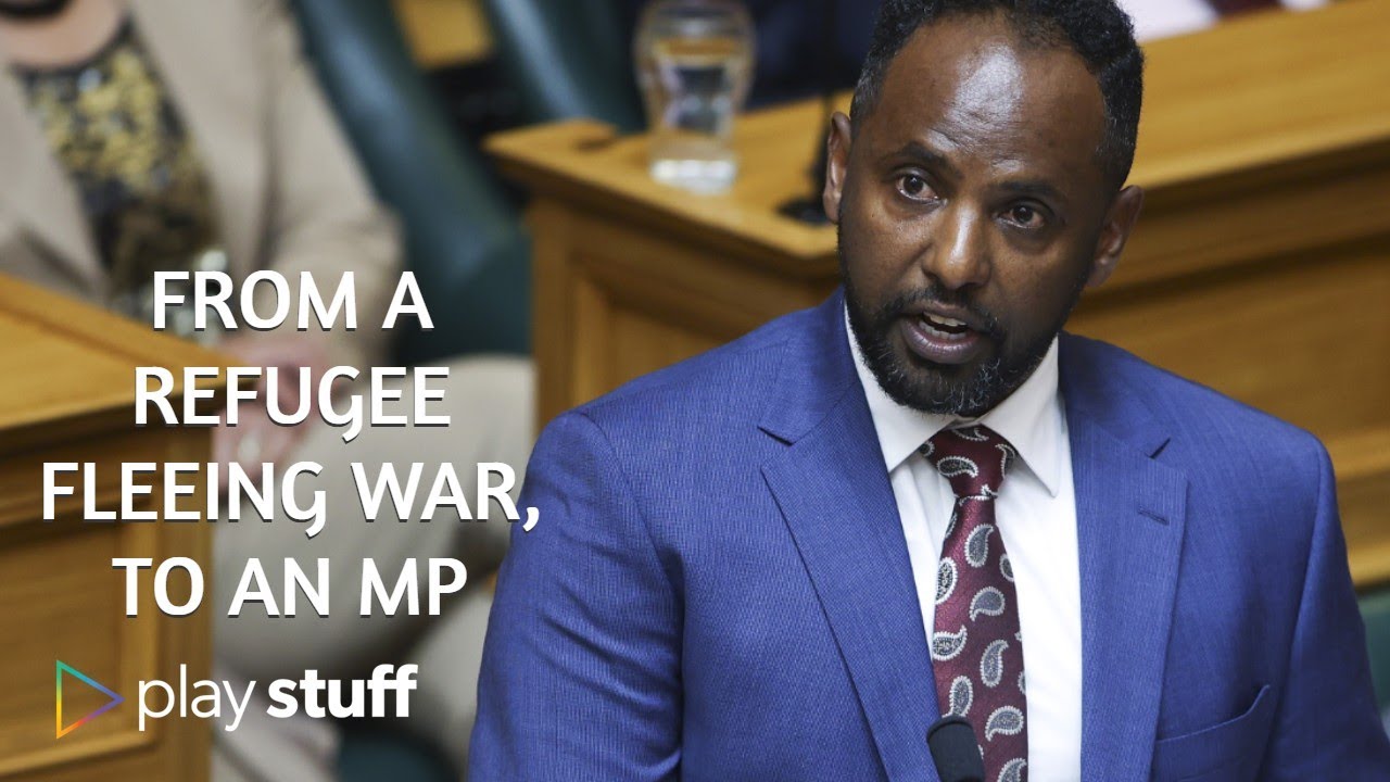 Full speech: Ibrahim Omer recounts harrowing journey from war refugee ...