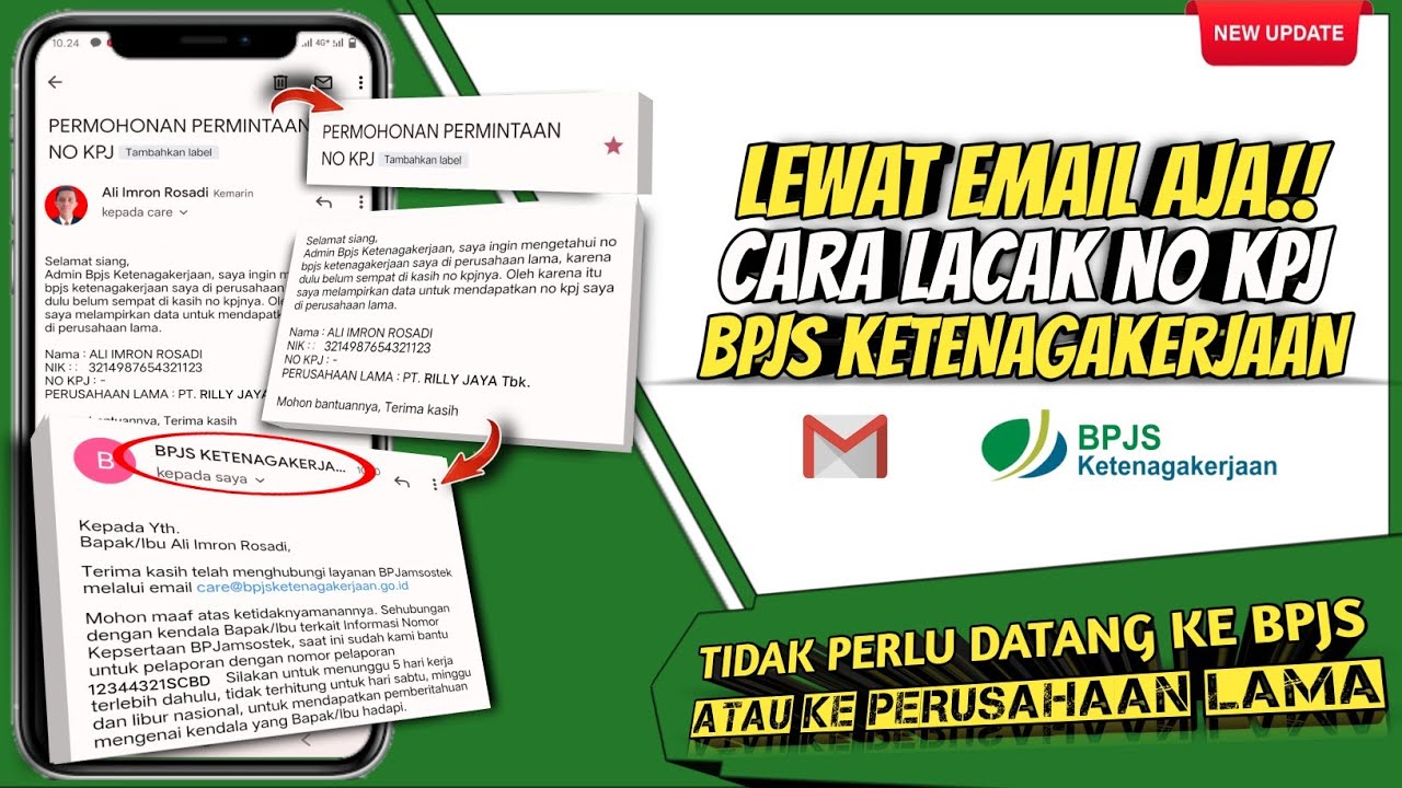 cara mengetahui no bpjs ketenagakerjaan online - YouTube