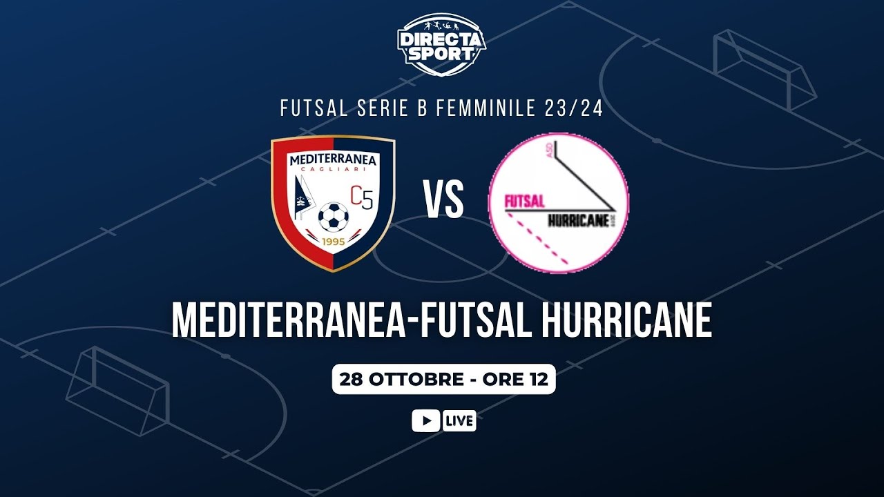 Futsal BF - Mediterranea C5 - Futsal Hurricane - YouTube
