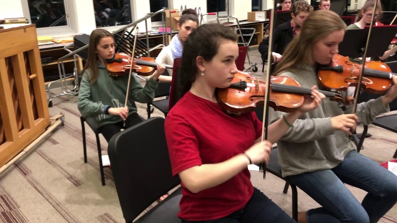 Junior Orchestra Rehearsal - YouTube