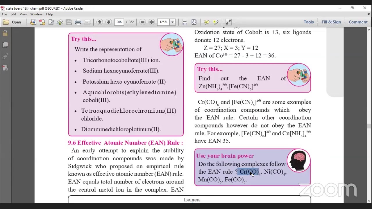 15 AUG 20 HSC CHEM coordination compds - YouTube