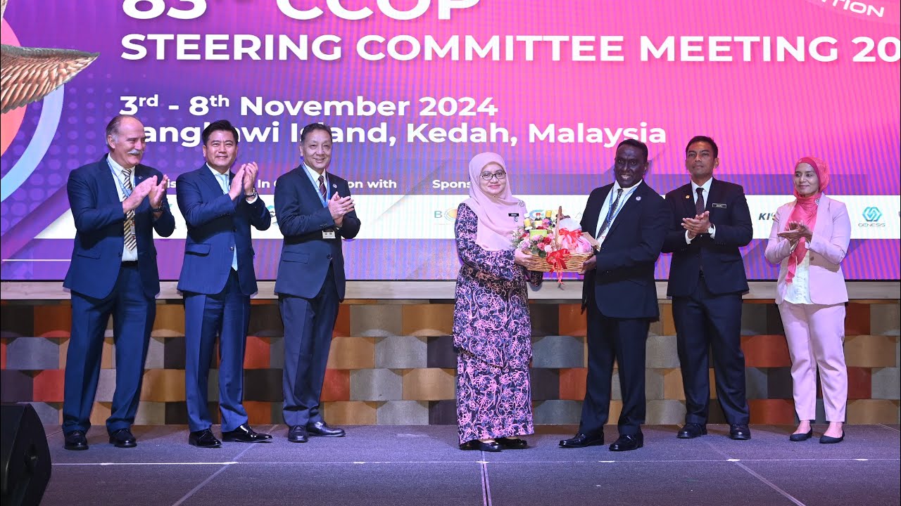 Video Perasmian Pembukaan 60th CCOP Annual Session & 83rd CCOP Steering ...