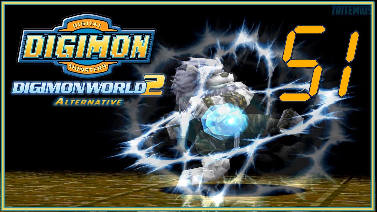 Digimon World 2 Alternative #51 - Capturing a Panjyamon in Freezeland ...
