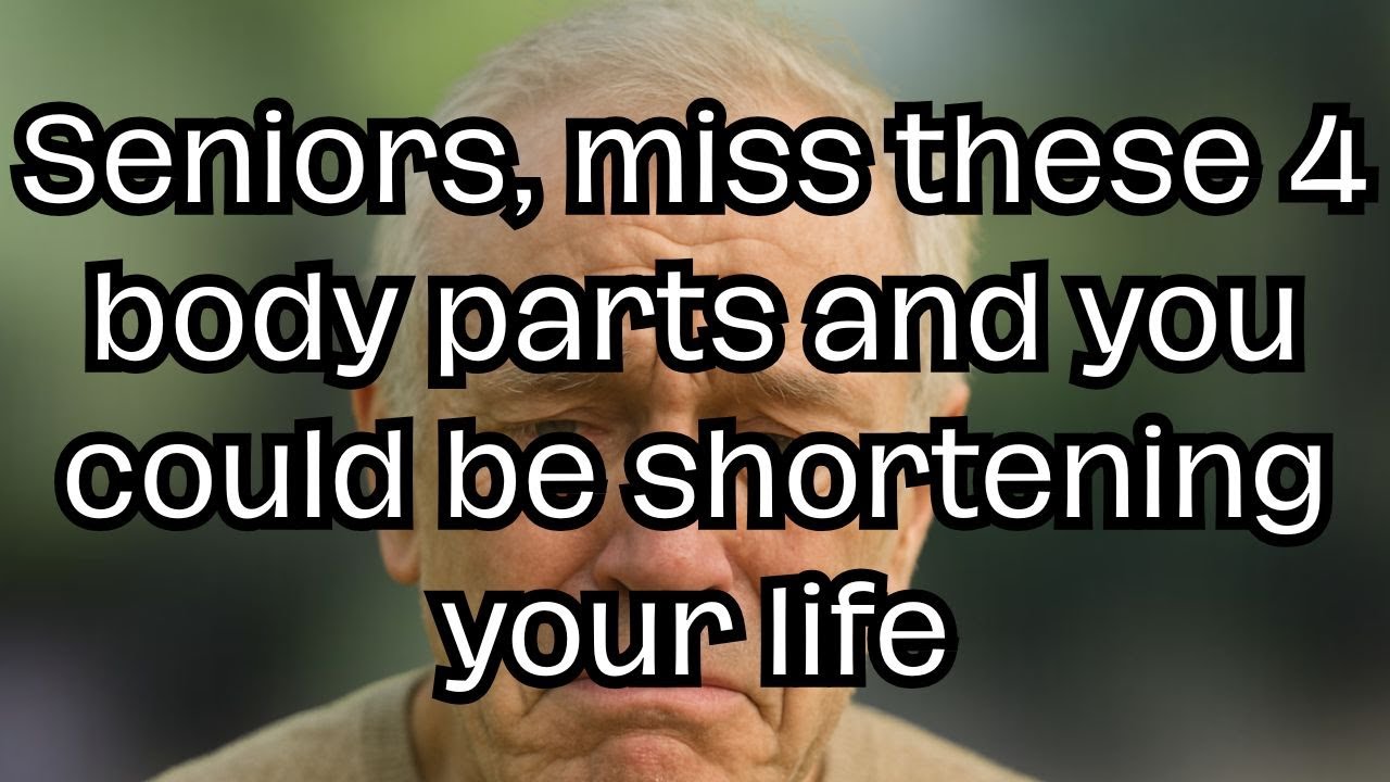 Doctors Reveal The 4 Most Important Body Parts Seniors Must Wash ...