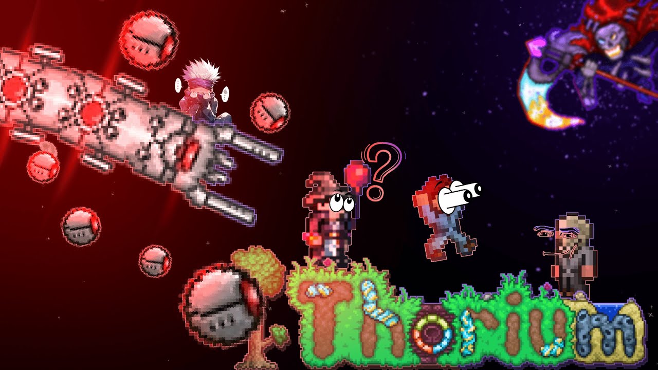 Terraria but THORIUM bosses are CRAZY - YouTube