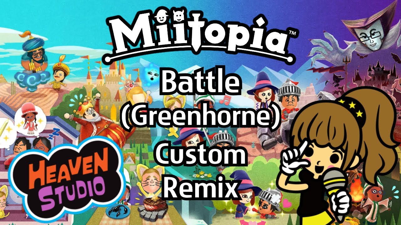 Rhythm Heaven (Heaven Studio) : Battle Theme - Greenhorne (Miitopia ...