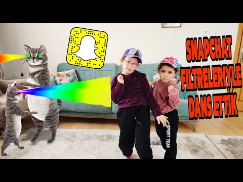 BAHAR VE BANU ALYA İLE SNAPCHAT FİLTRELERİYLE DANS ETTİK !!