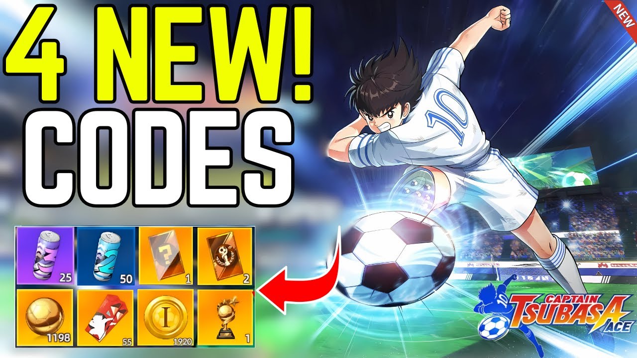 4 New Captain Tsubasa Ace Redeem Code 2024 | New Captain Tsubasa Codes | Gift Code Captain ...