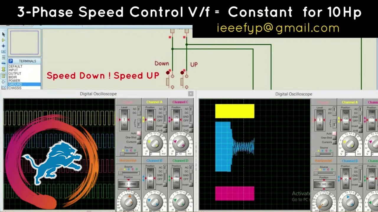 3-Phase PWM | V/F Speed Control of 3-Phase Induction Motor - YouTube