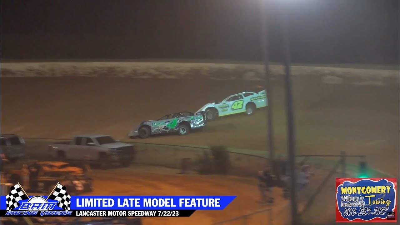 Limited Late Model Feature - Lancaster Motor Speedway 7/22/23 - YouTube