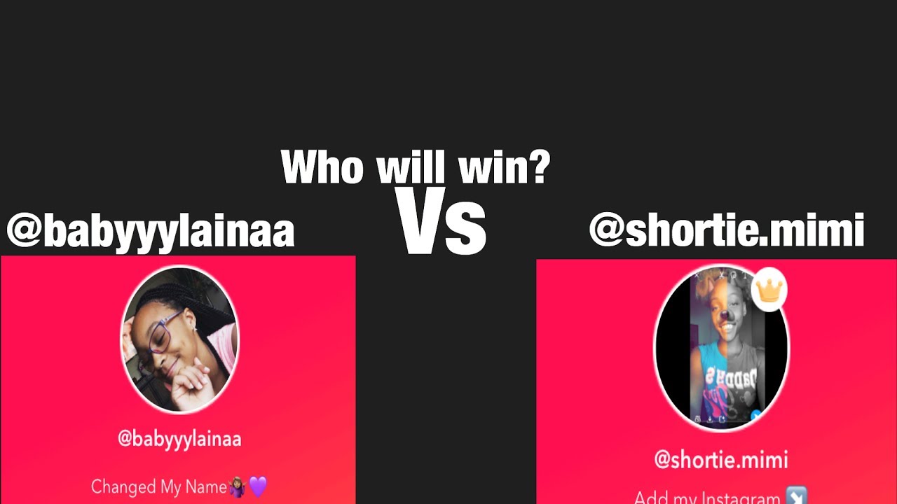 Babyyylainaa(loco.laii)vs Shortie.mimi (2017) UPDATED MUSICAL.LY DANCE ...