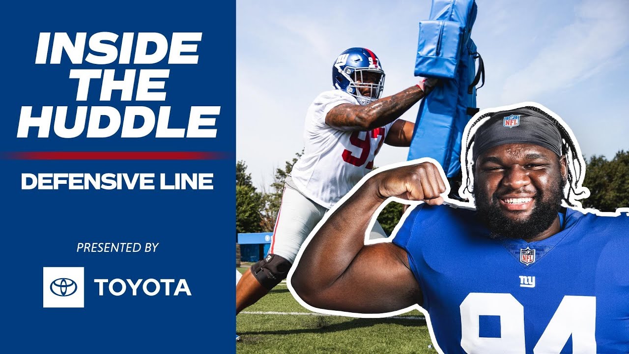 Inside the Huddle: Defensive Line | New York Giants - YouTube