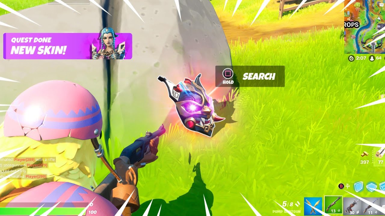 New SECRET SKIN Out NOW in Fortnite! (HIDDEN CHALLENGES) - YouTube