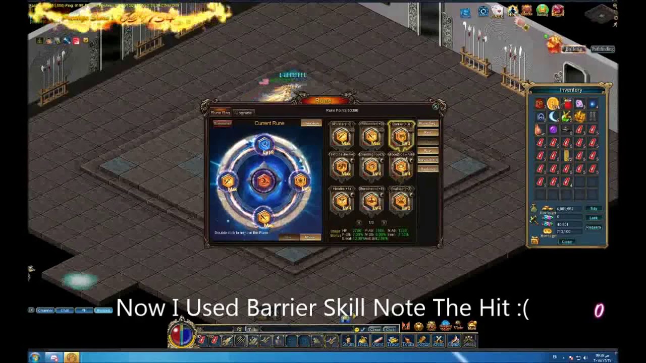 New Yellow Rune Barrier - YouTube