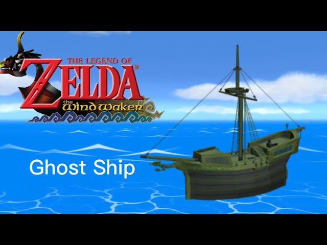 Ghost Pirate Ship Wind Waker
