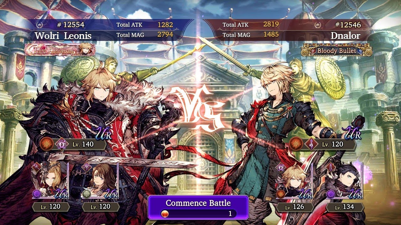 War of the Visions: Final Fantasy Brave Exvius - Brave Exvius Protags ...