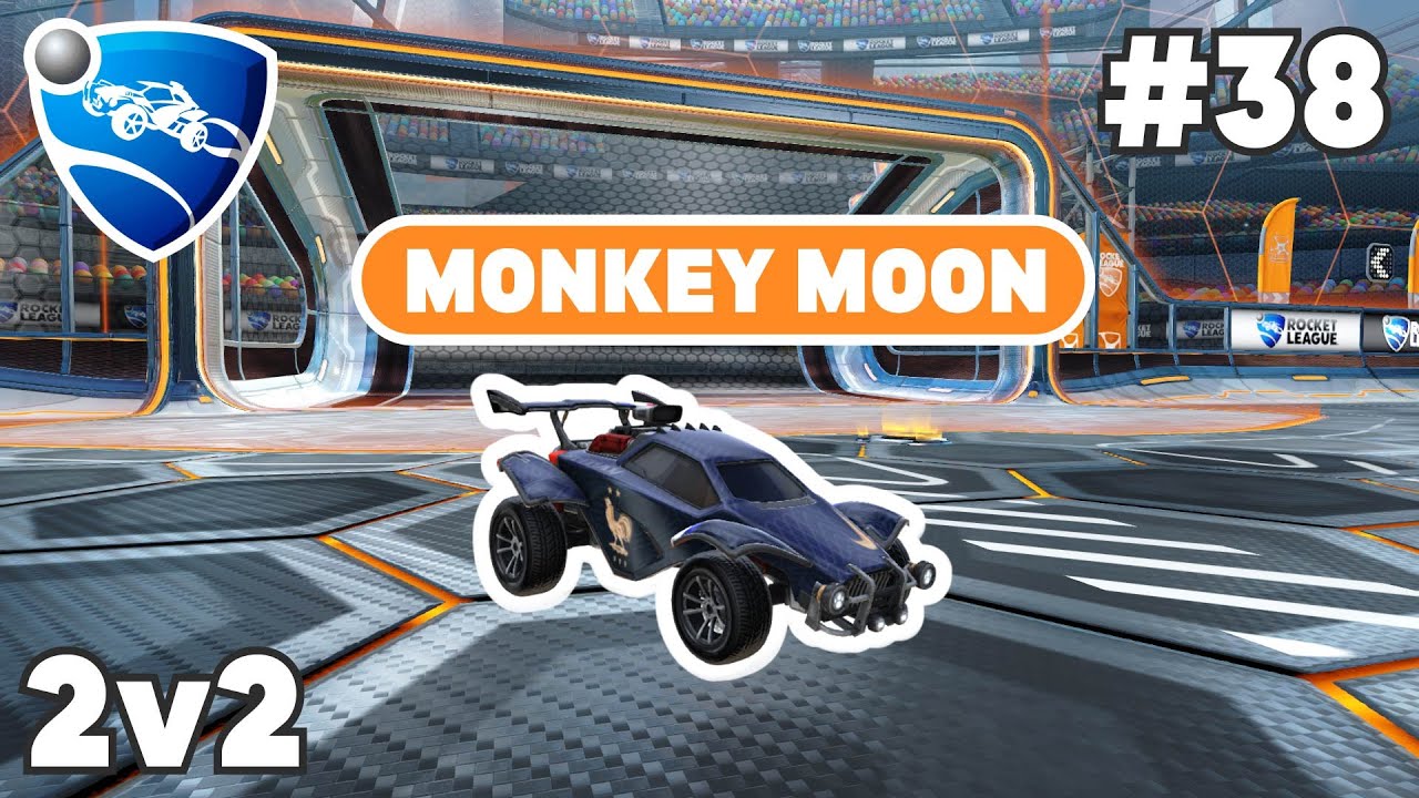 M0nkey M00n Ranked 2v2 PRO Replay #38 - Rocket League Replays - YouTube