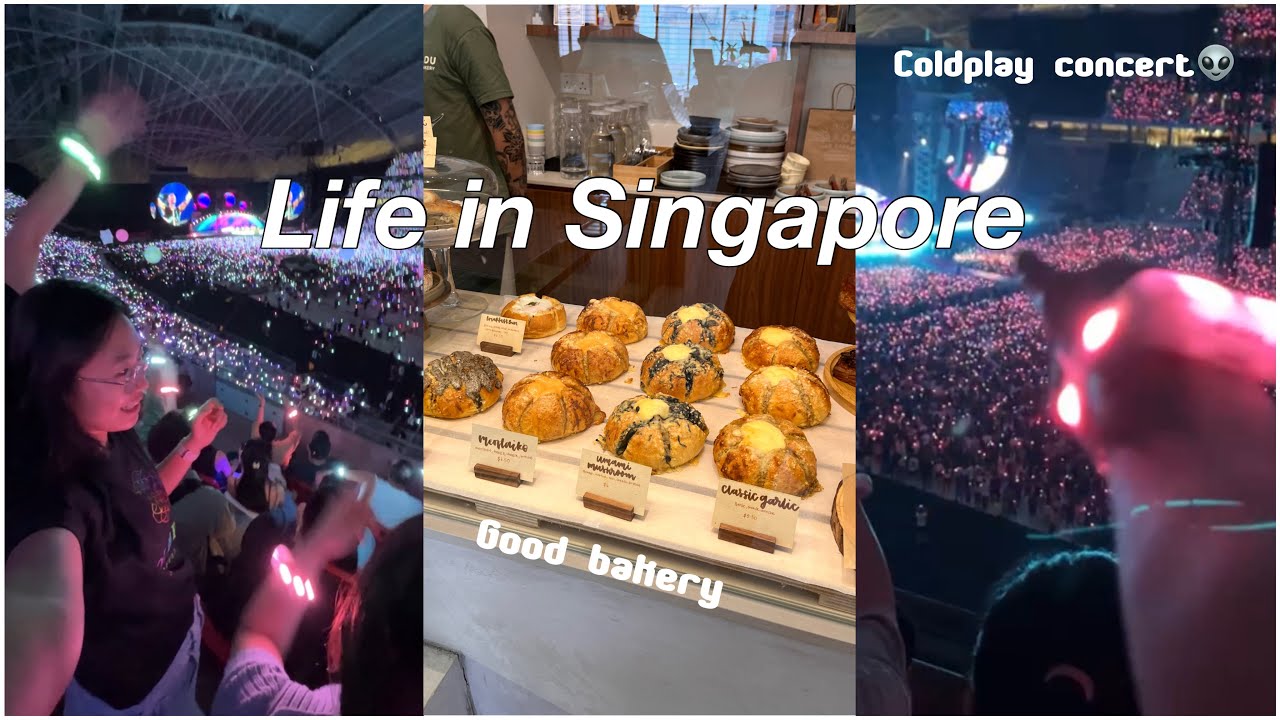 Life in Singapore | Coldplay concert for 2 nights because why not! Good ...
