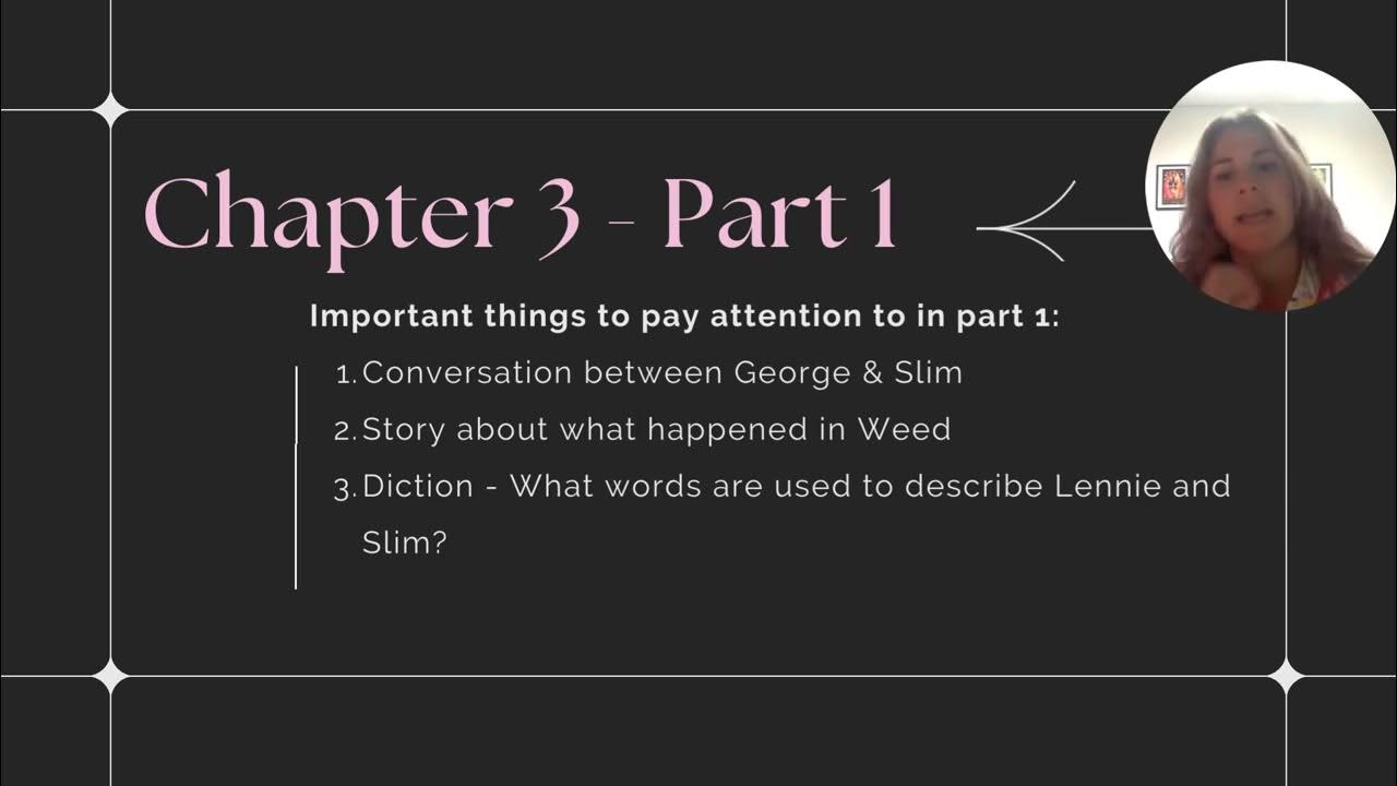 Of Mice and Men - Chapter 3, Part 1 - YouTube