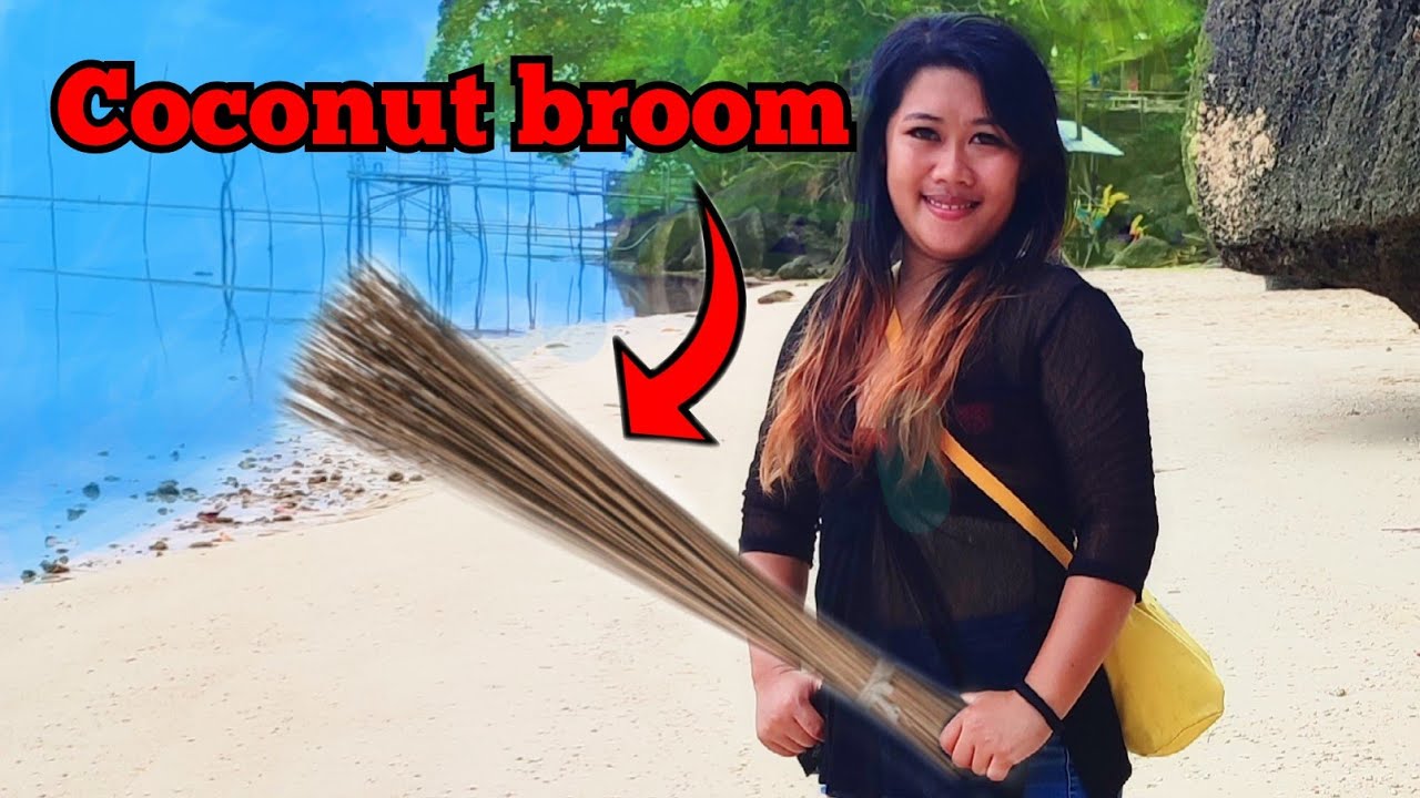 province Girl builds a traditional Filipino coconut broom - YouTube