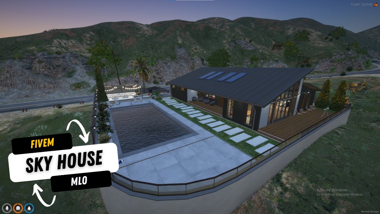 Fivem sky house mlo | Fivem Mods | Interior & map for Roleplay | FiveM ...