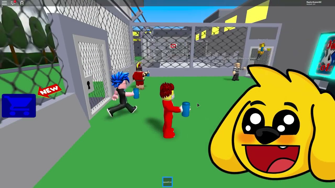RaptorGamer! MIKECRACK Y RAPTOR ESCAPAN DE LA PRISIÓN de TIMBA😅 ROBLOX ...