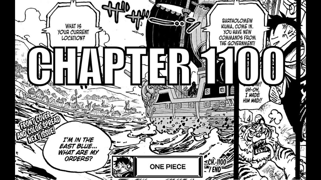 LUFFY MEETS KUMA?! | One Piece Chapter 1100 Recap - YouTube
