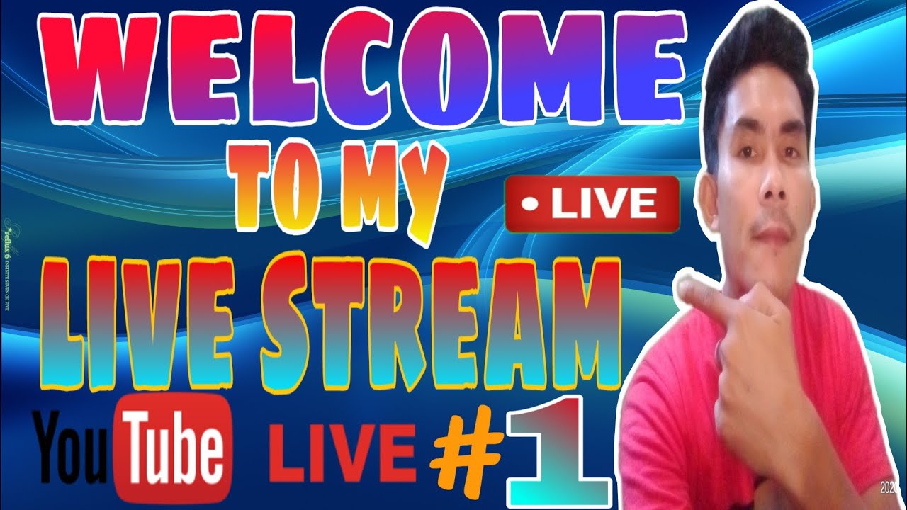 WELCOME TO MY LIVE STREAM - YouTube