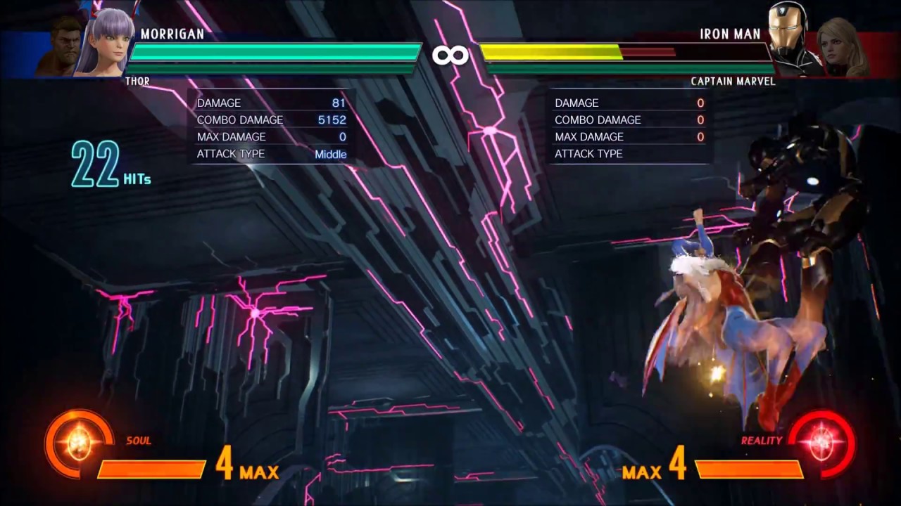 MvC: Infinite - Thor / Morrigan, Mighty spark confirms and Thor solo ...