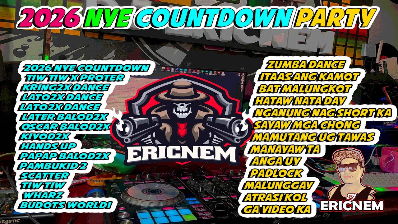 New Year Countdown 2026 Budots PArty | Dj Ericnem - YouTube Music