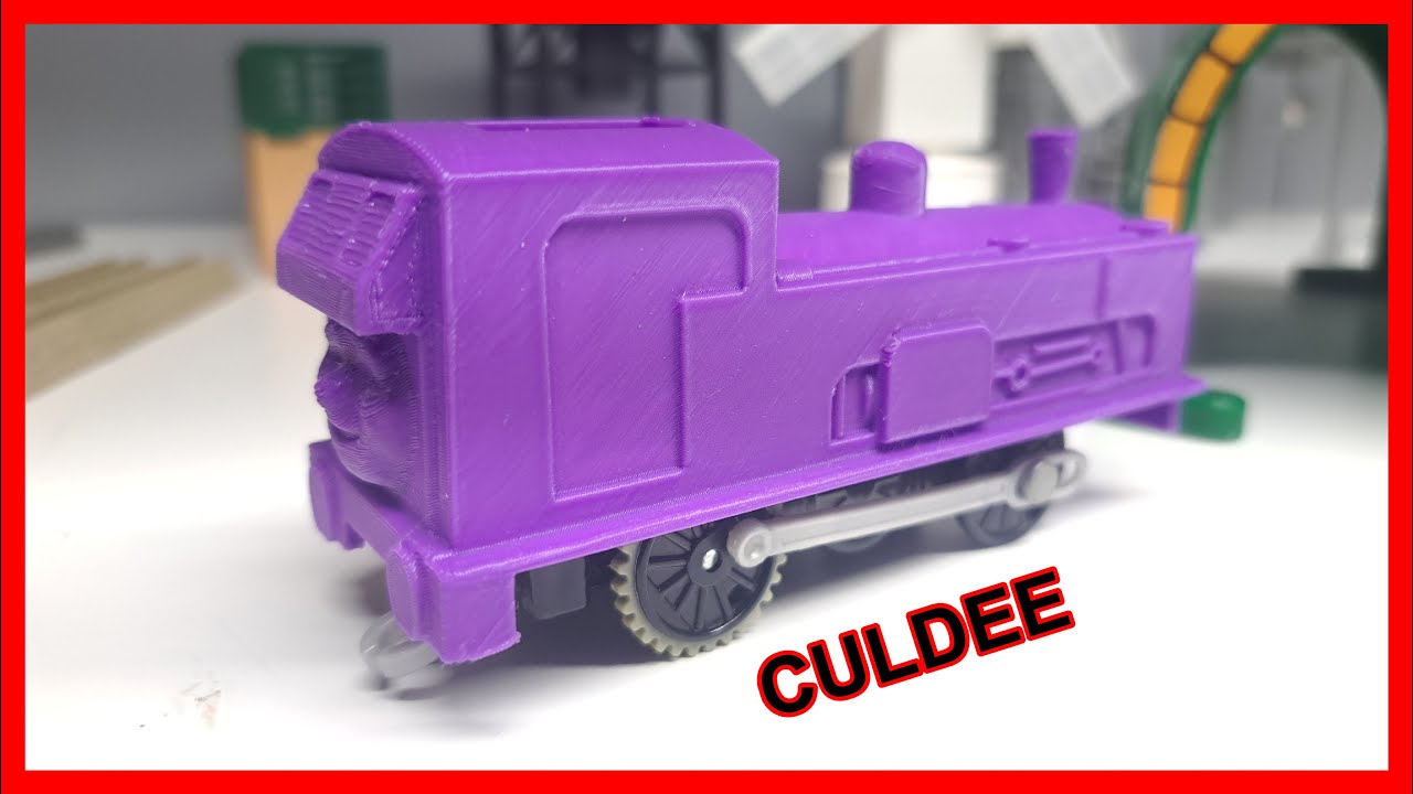 Culdee 3D Printed Thomas Trackmaster Custom - YouTube