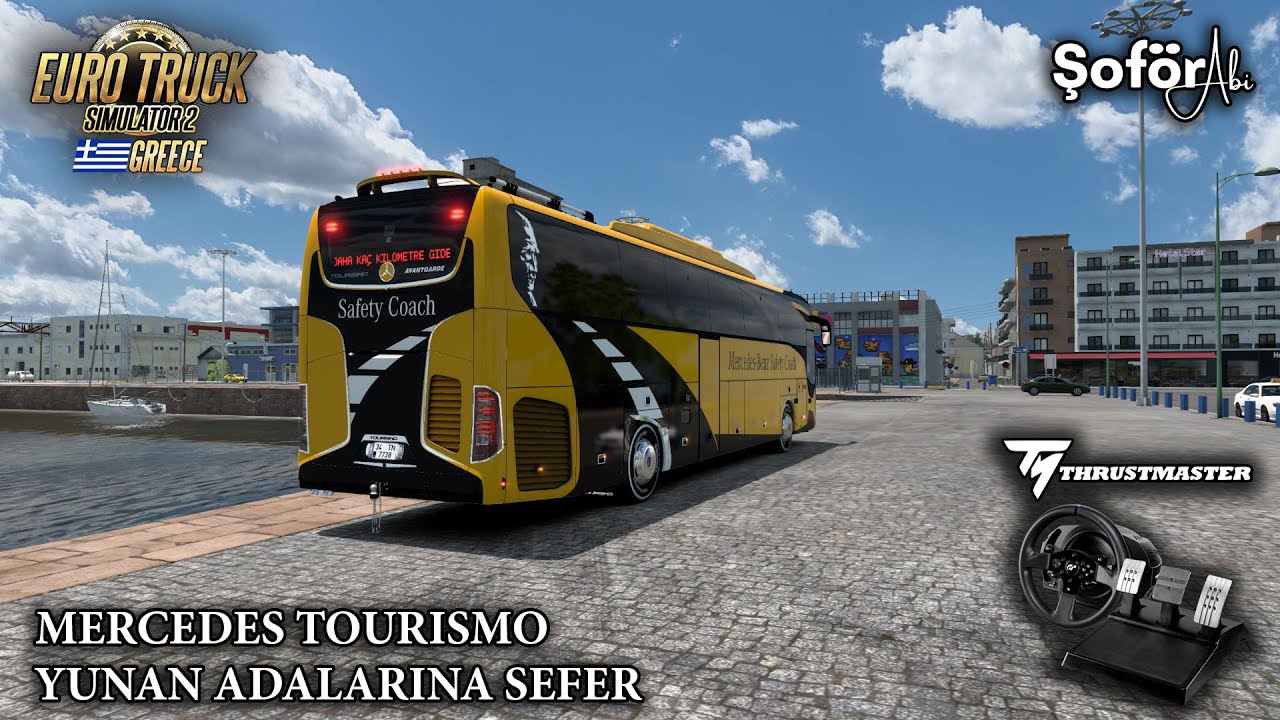 ETS 2 1.53 - TOURISMO İLE YUNAN ADALARINA GİDİYORUZ - T300RS GT - YouTube