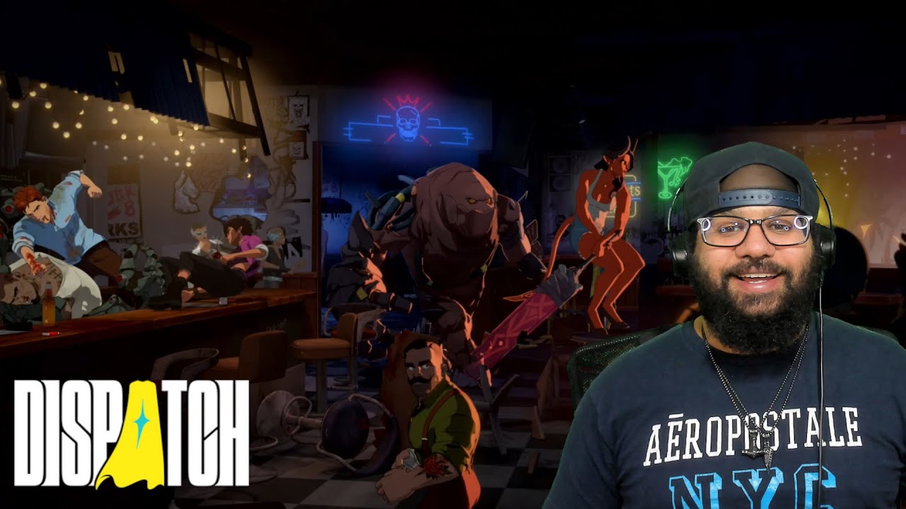 Hilarious Villain Bar Fight Chaos | Dispatch Ep 5 - YouTube