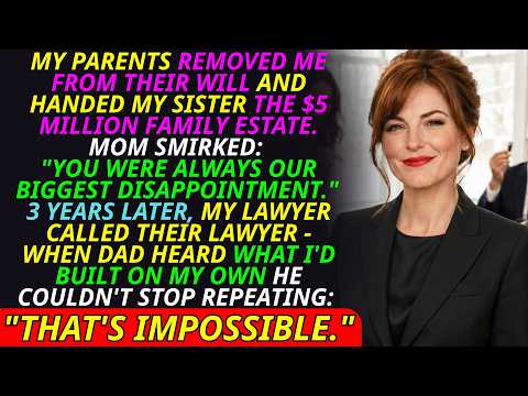 My Parents Gave My Sister $5M And Called Me A Failure—Dad's Lawyer Just Called Mine