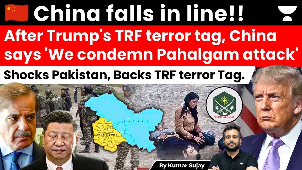 Pahalgam attack: China condemns massacre; backs US terror tag on TRF ...